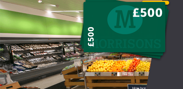 £500 Morrisons Voucher | Free Stuff UK