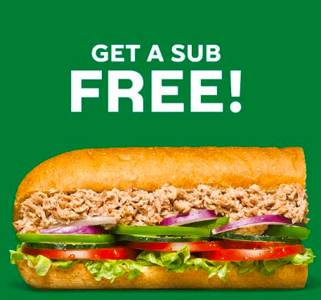 Free 6 Inch Sub | Free Stuff UK