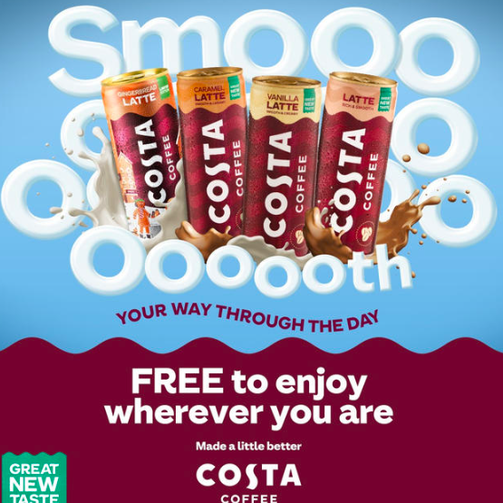 Free Costa Coffee Can | Free Stuff UK