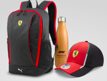 Free Ferrari Bag, Hat & Water Bottle | Free Stuff UK