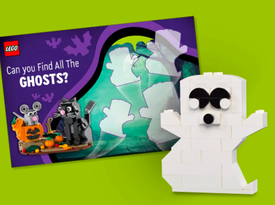 Free Lego Ghost Model | Free Stuff UK