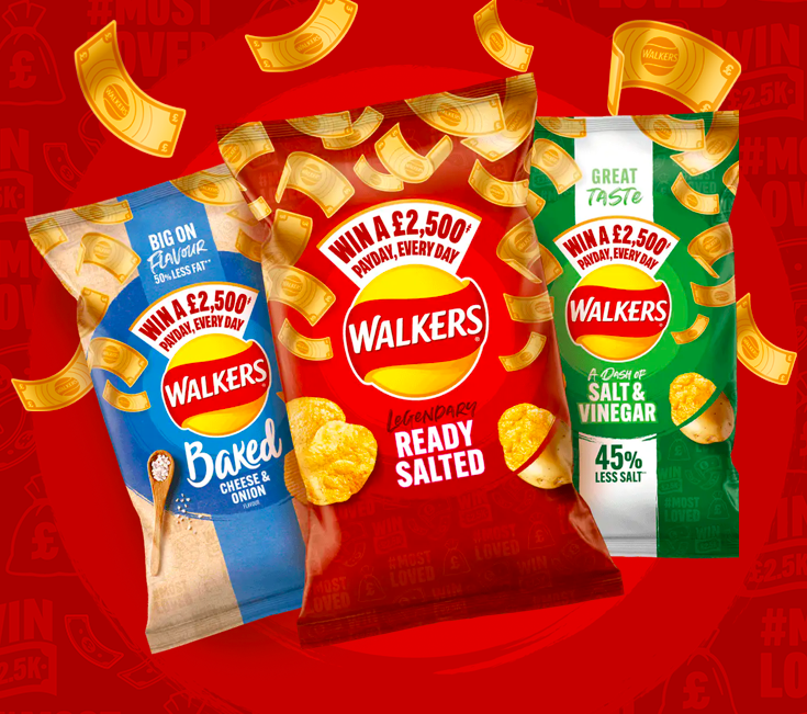 Free £2.5K Cash Giveaway From Walkers | Free Stuff UK Free £2.5K Cash Giveaway From Walkers | Free Stuff UK