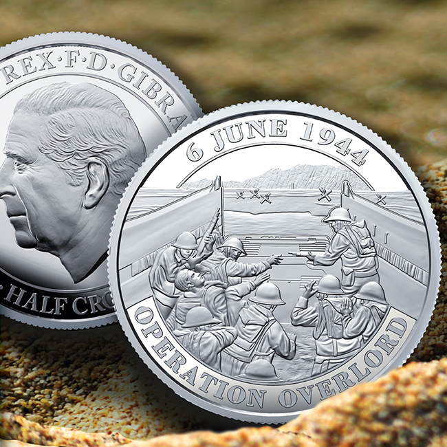 Free Official D-Day Silver Coin | Free Stuff UK
