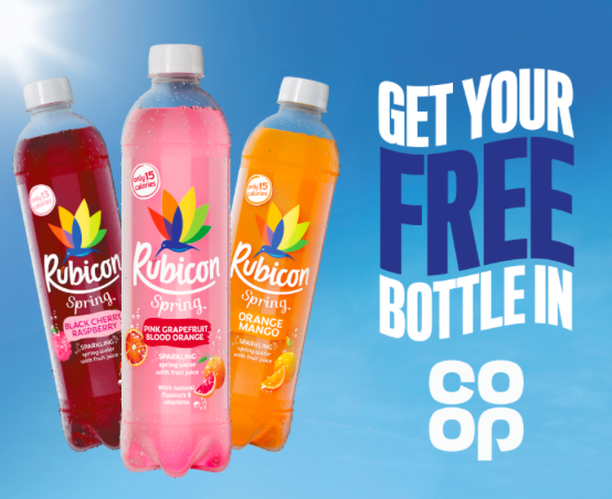 Free Rubicon Spring Drink | Free Stuff UK