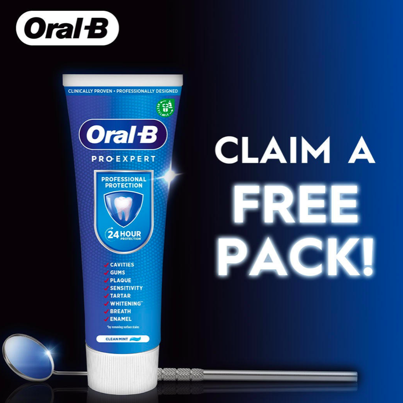 Free Oral-B Pro Expert Toothpaste | Free Stuff UK