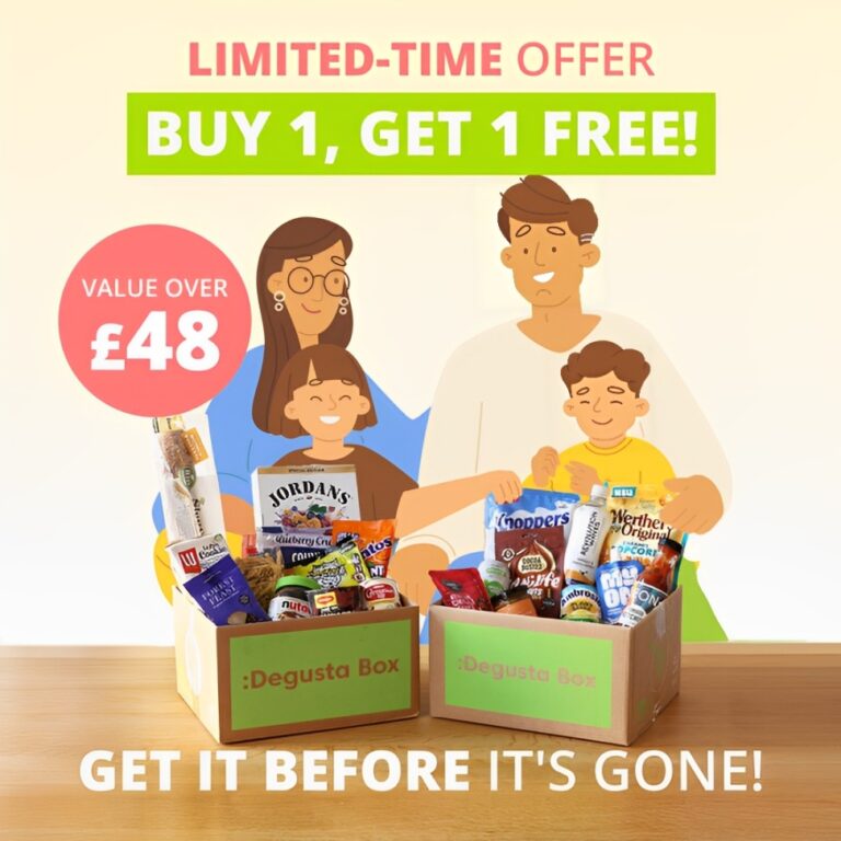 Mystery Food Boxes - Free Delivery & 2nd Box Free! | Free Stuff UK