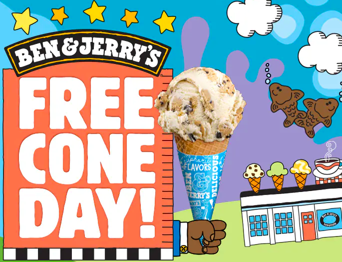Free Ben & Jerry's Ice Cream Cone | Free Stuff UK