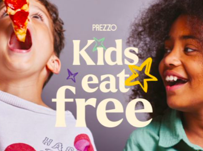Free 3 Course Kids Meal - Prezzo | Free Stuff UK