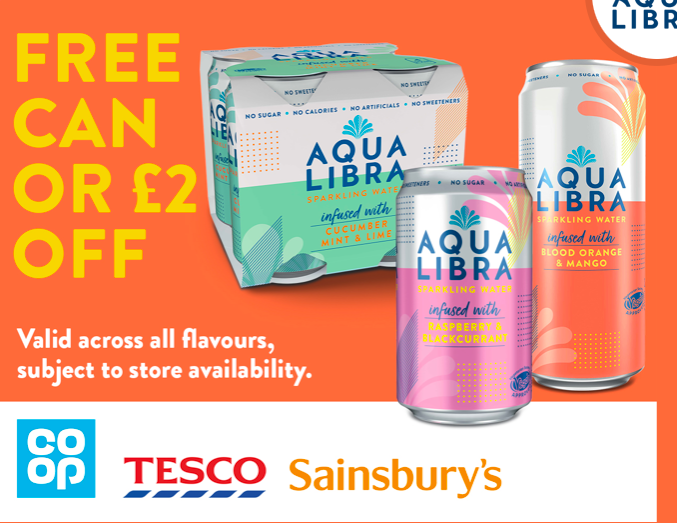 Free Aqua Libra Drink | Free Stuff UK